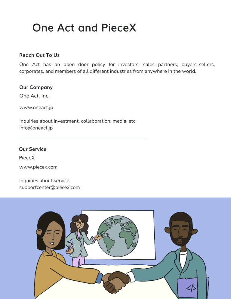 Brochure – One Act, Inc.